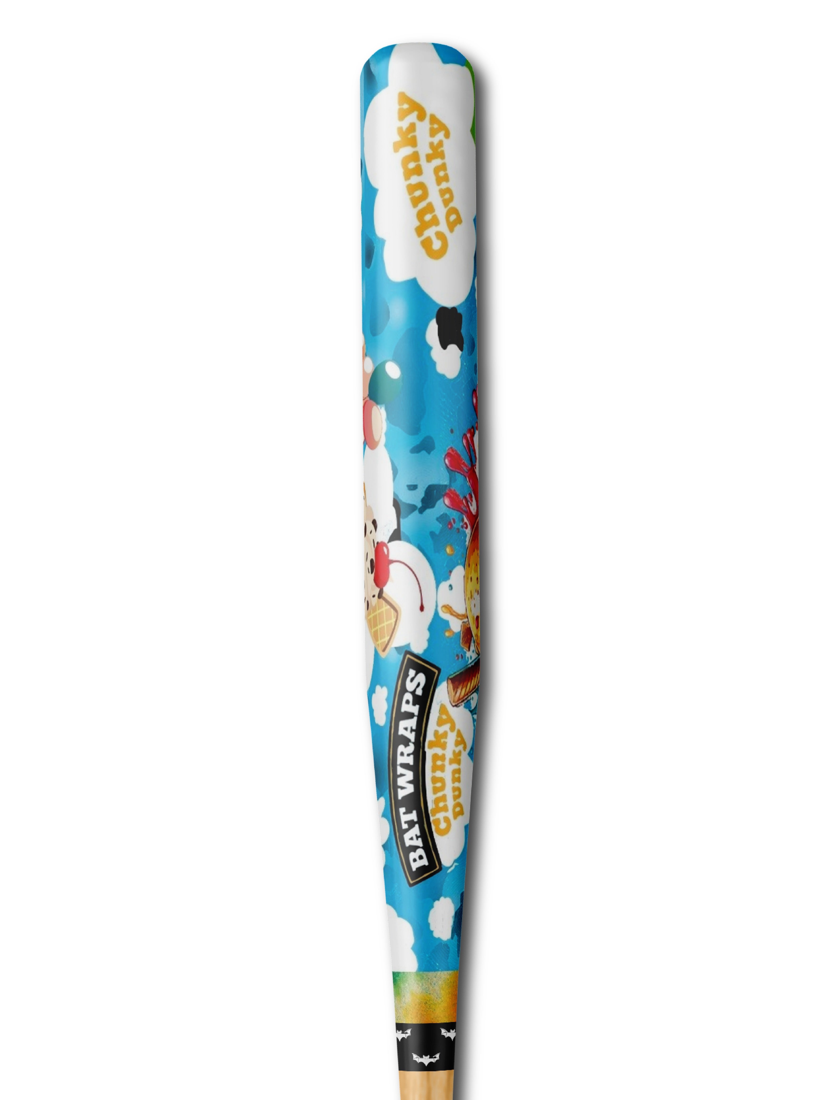 Chunky Dunky Bat Wrap For Composite, Wood , Alloy & Whiffle Bats
